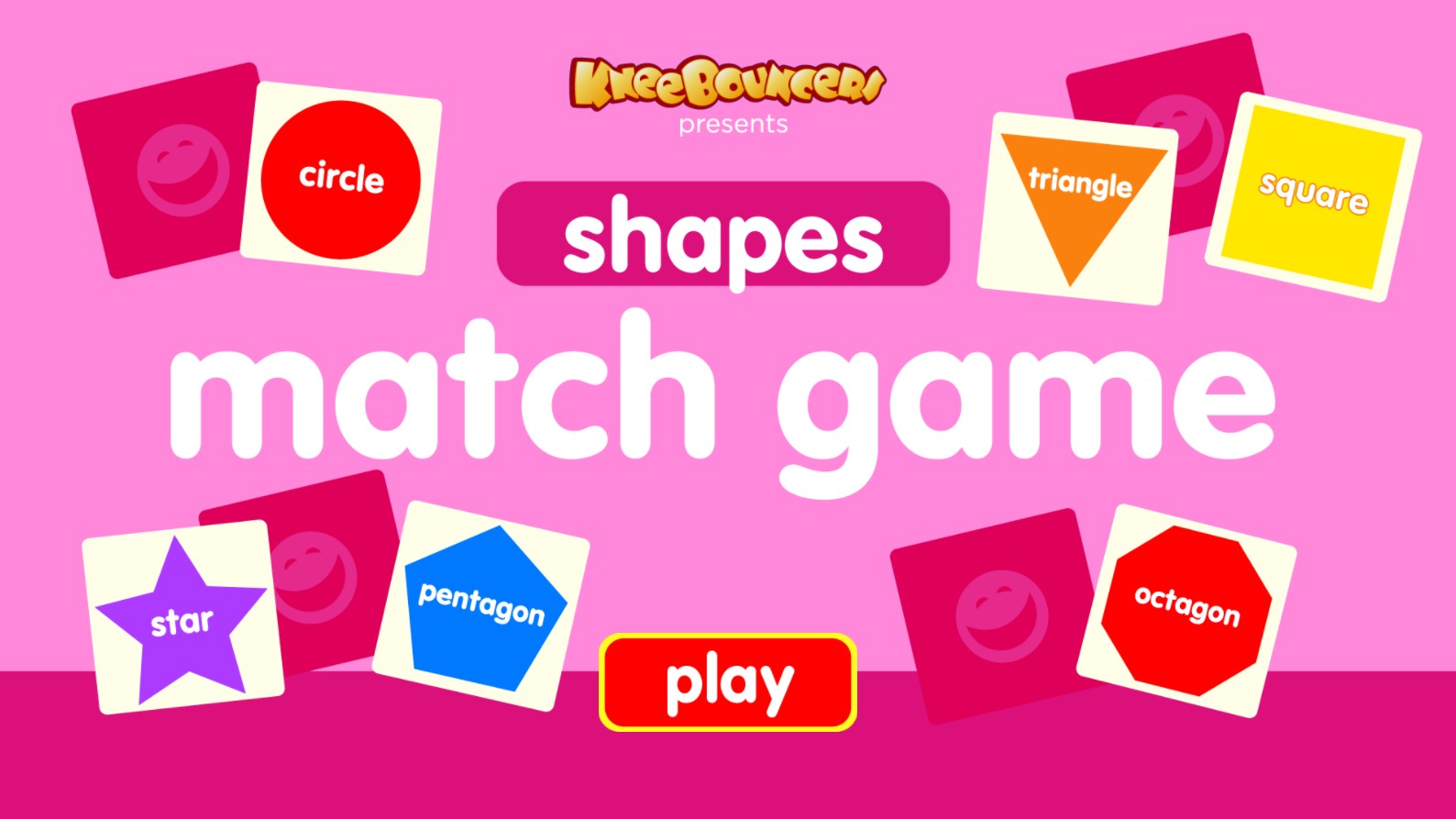 Shapes Match Game for Kids - KneeBouncers Educational Fun: Epic Journey ...