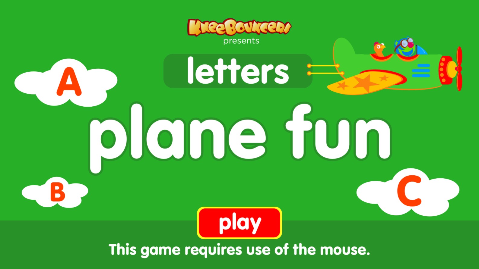 Plane Letters - Educational Alphabet Flying Game for Toddlers ...