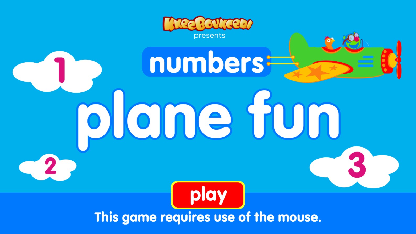 Plane Numbers - Kids Educational Flying: The New Champion Arena — HTML5 ...